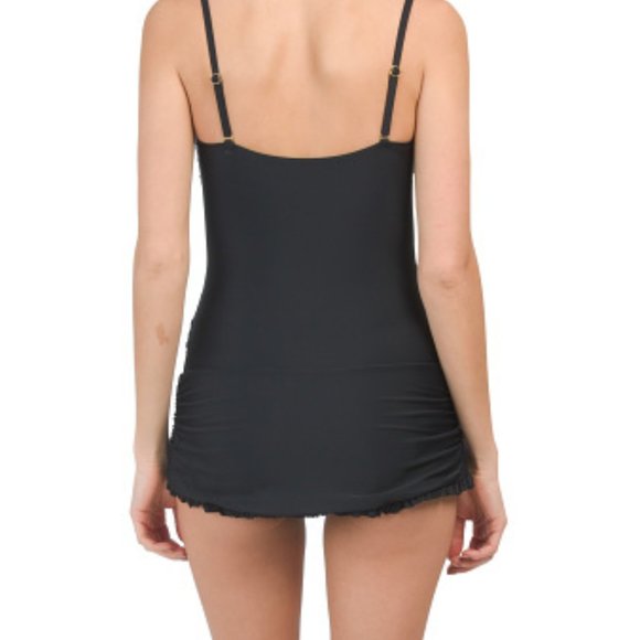 Shore Shapes | Swim | Nwt Shore Shapes Tummy Control Ruffle Swimdress ...